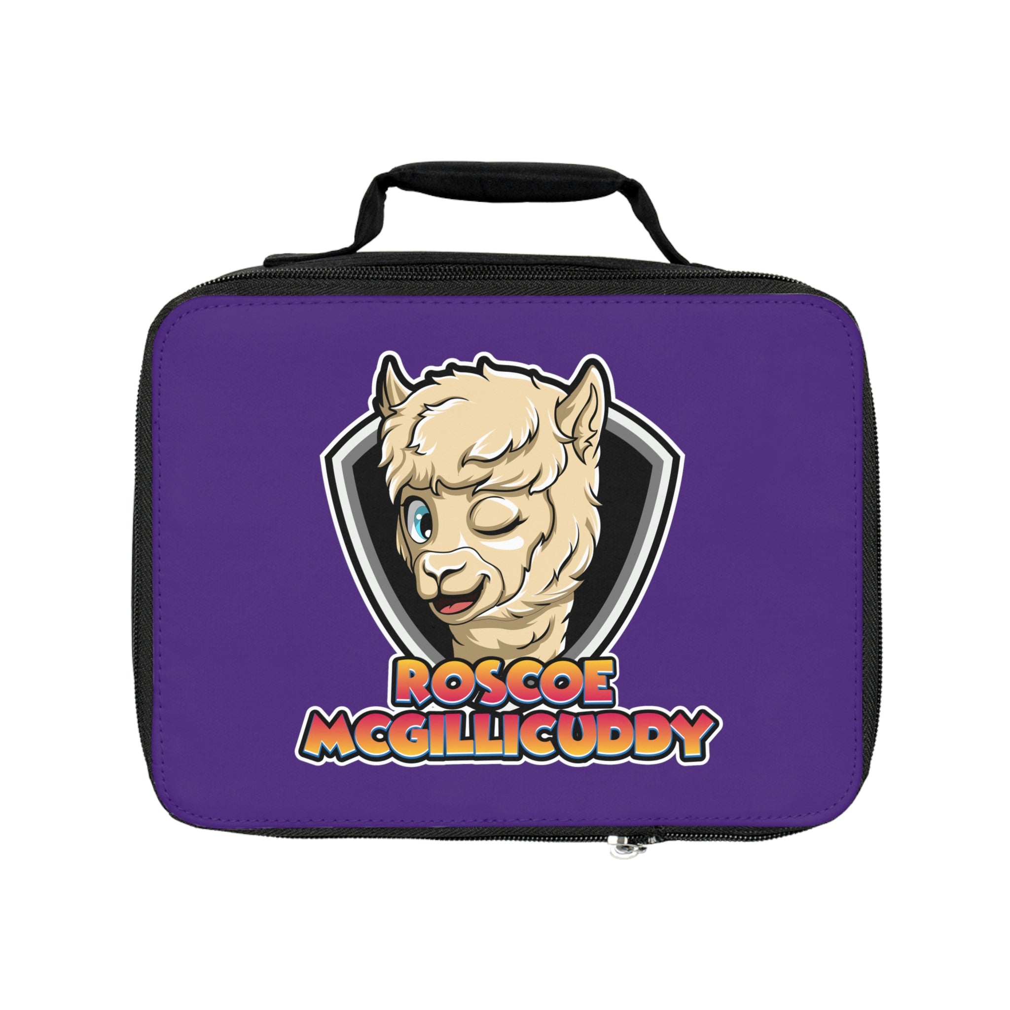 Roscoe Logo Lunch Box (Purple) – Roscoe McGillicuddy Official Store